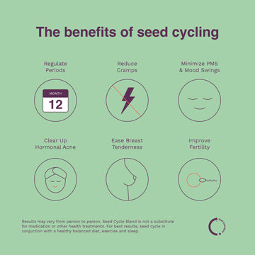 Seed Cycle Blend - Seed Cycling PMS Solution - Hormone Balance
